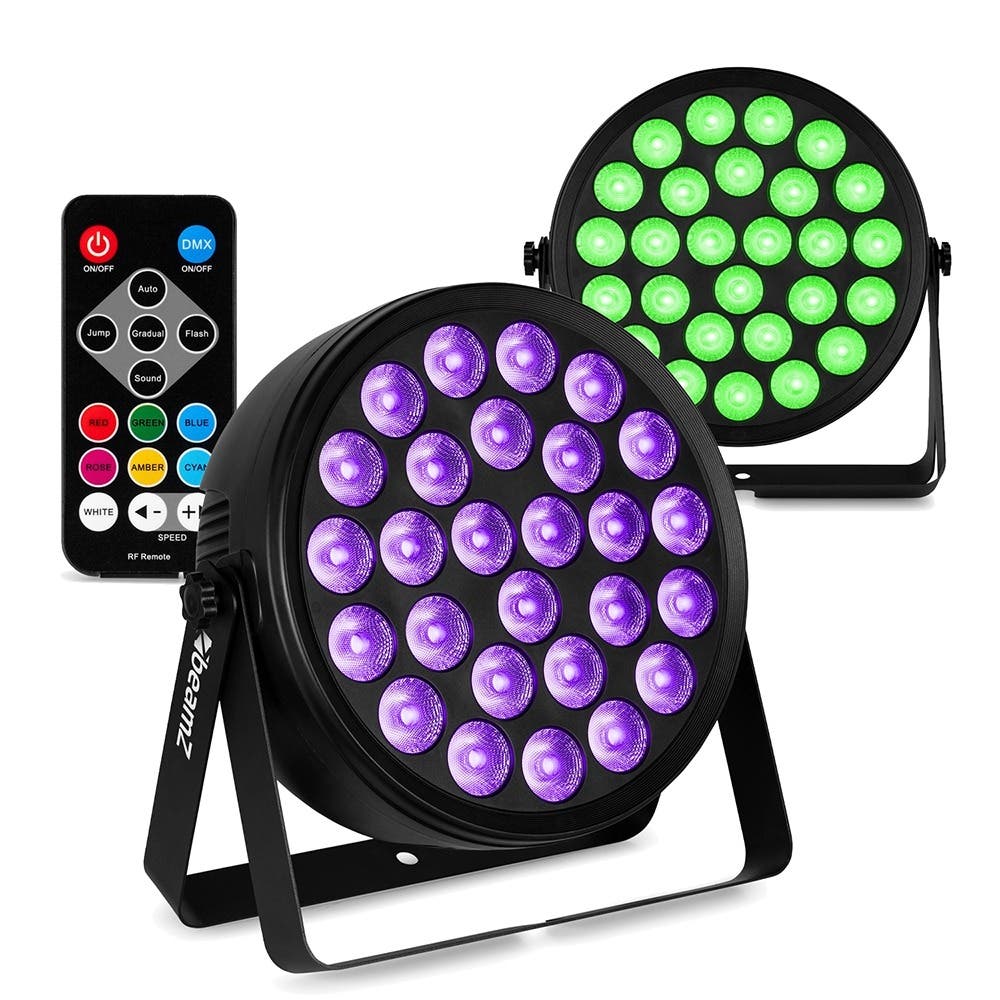 BeamZ set van 2 BCC260 LED PAR met blacklight kopen?