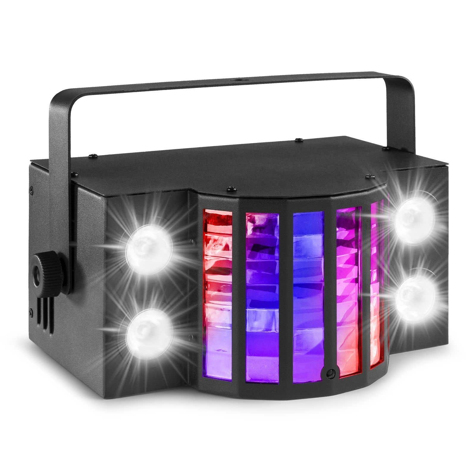 BeamZ StrobeDerby LED discolamp op muziek met stroboscoop en ...