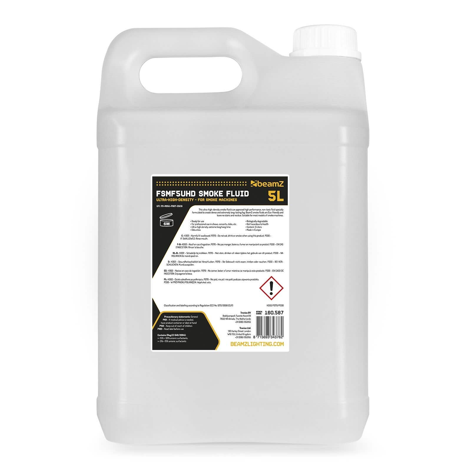 BeamZ FSMF Ultra high density rookvloeistof 5 liter