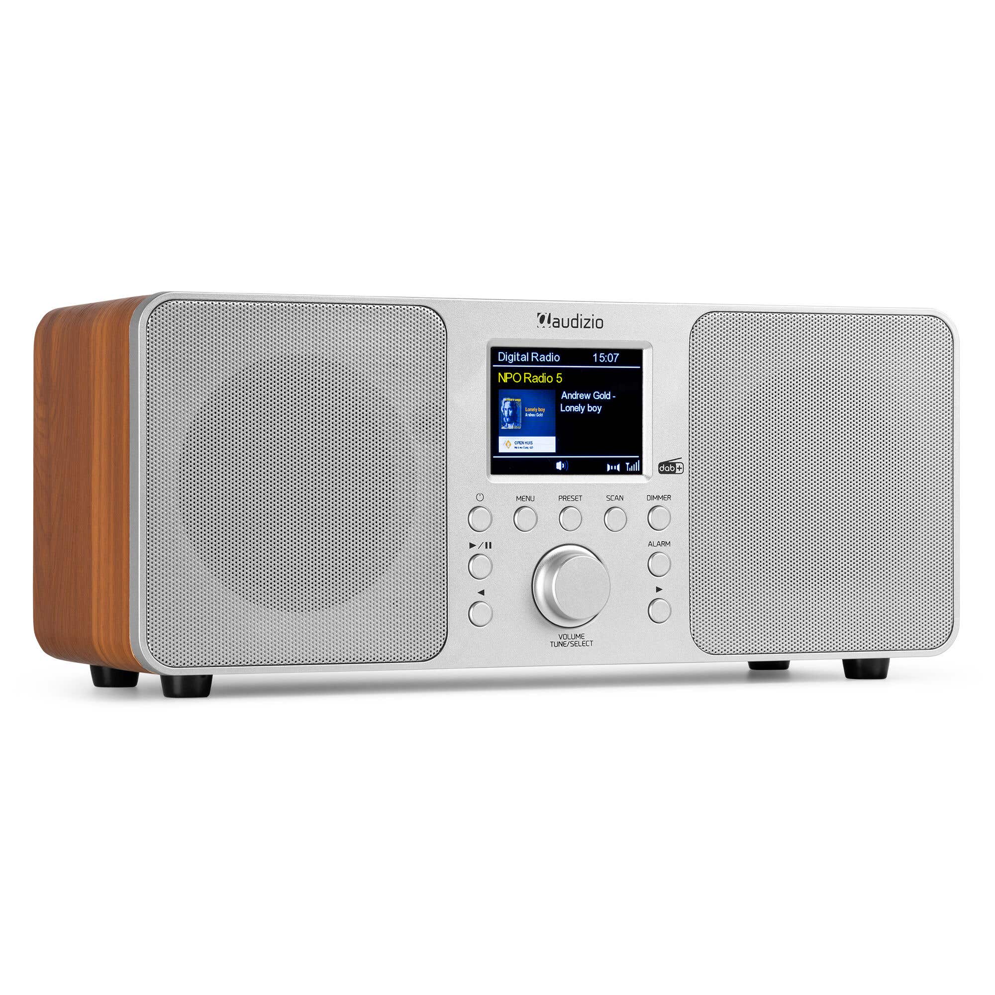 Audizio Genua DAB radio met Bluetooth en wekkerradio DAB+ kopen?
