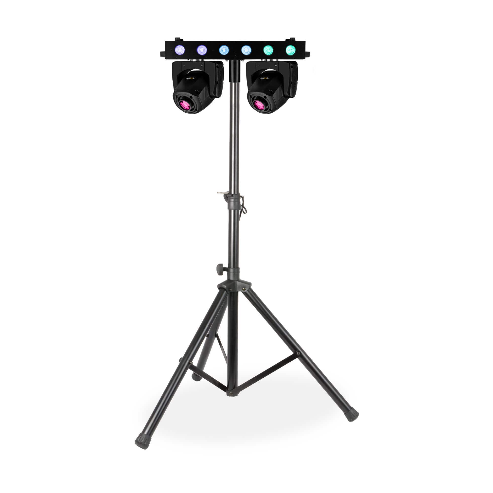 BeamZ Fuze Twin moving head bar set met statief kopen?