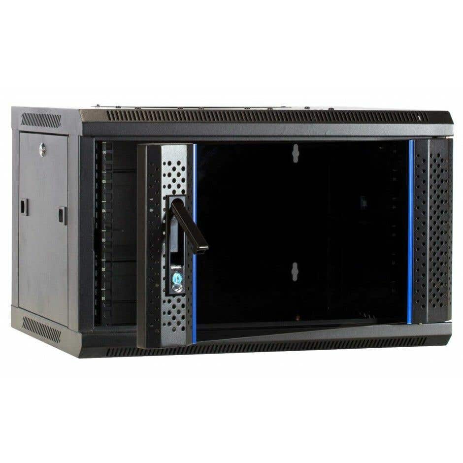 Patchkast 6U - 19 inch serverkast met glazen deur - 35cm diep kopen?